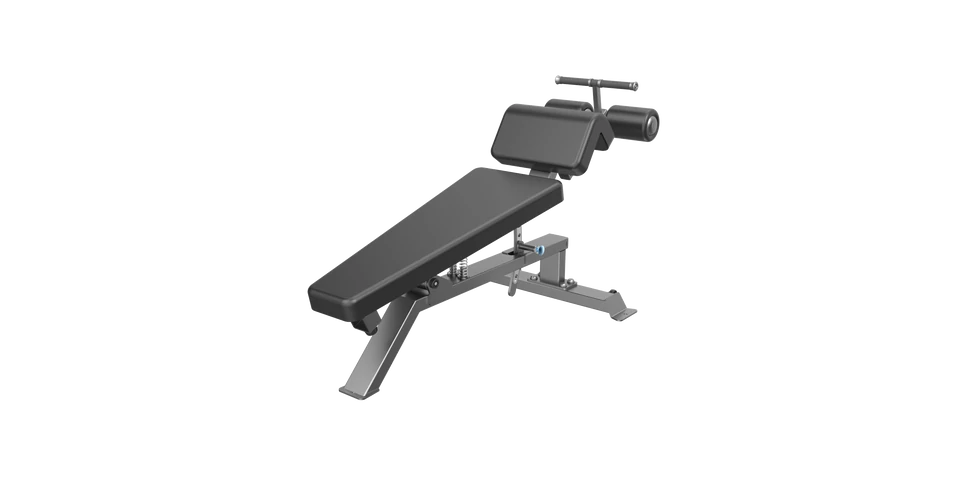 DHZ ADJUSTABLE DECLINE BENCH- hasizom erősítő pad - Konditermi gépek ...